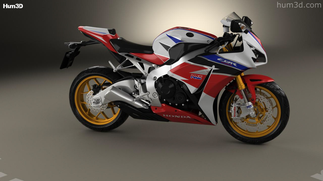 360 view of Honda CBR1000RR Fireblade 2016 3D model - 3DModels store