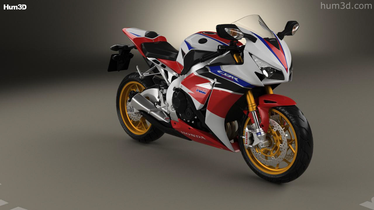 360 view of Honda CBR1000RR Fireblade 2016 3D model - 3DModels store