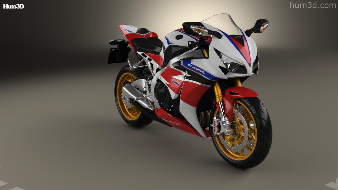 360 view of Honda CBR1000RR Fireblade 2016 3D model - 3DModels store