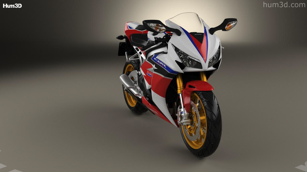 360 view of Honda CBR1000RR Fireblade 2016 3D model - 3DModels store