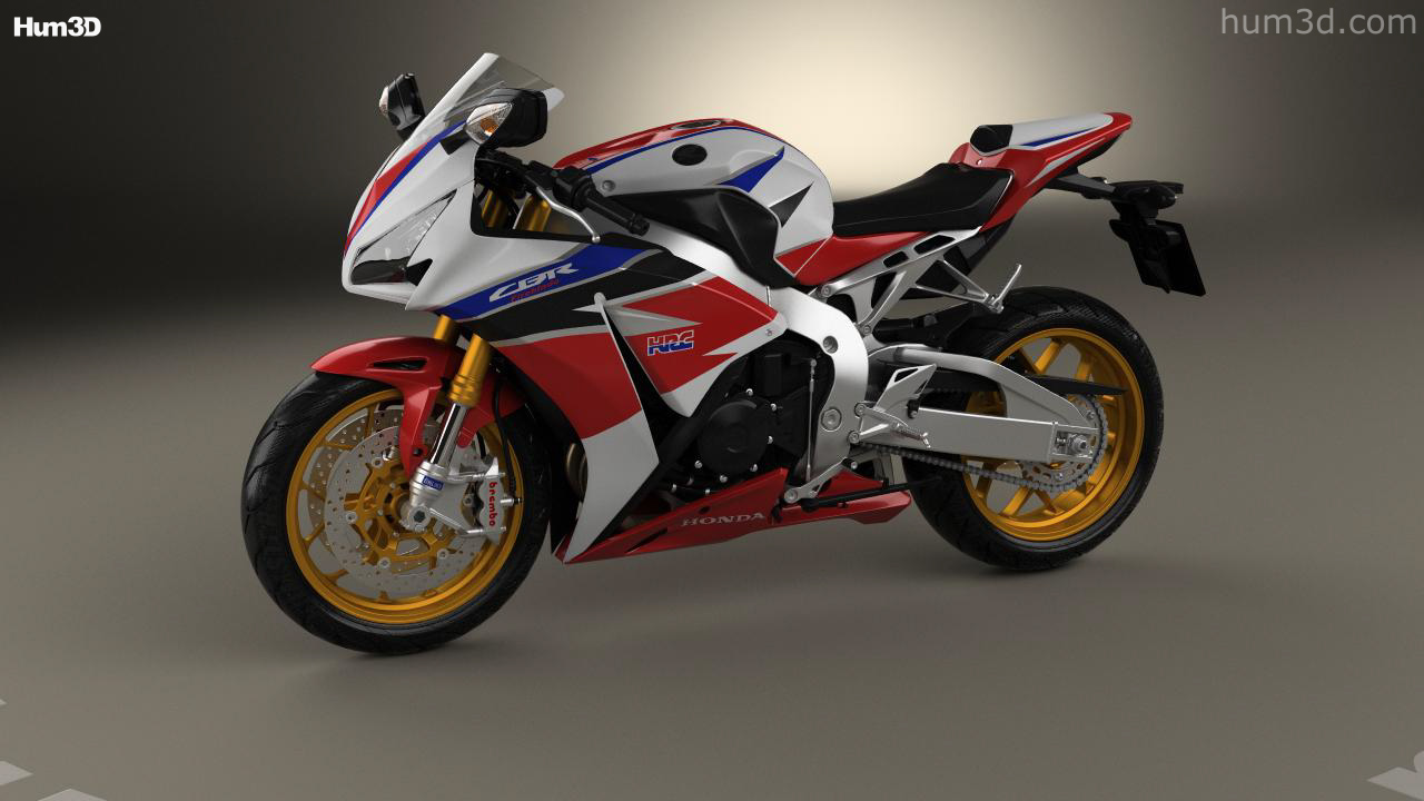 360 view of Honda CBR1000RR Fireblade 2016 3D model - 3DModels store
