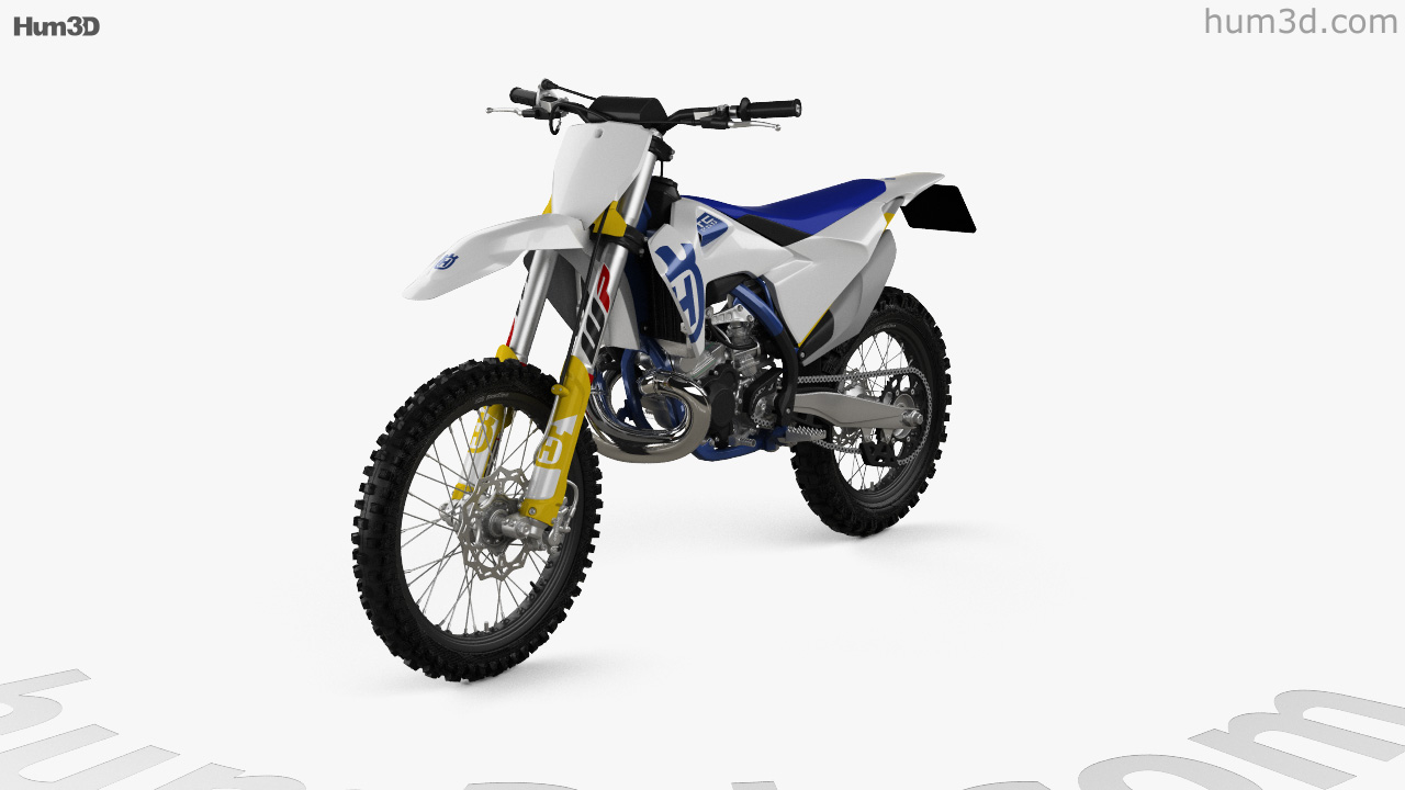 360 view of Husqvarna TC 250 2020 3D model - 3DModels store