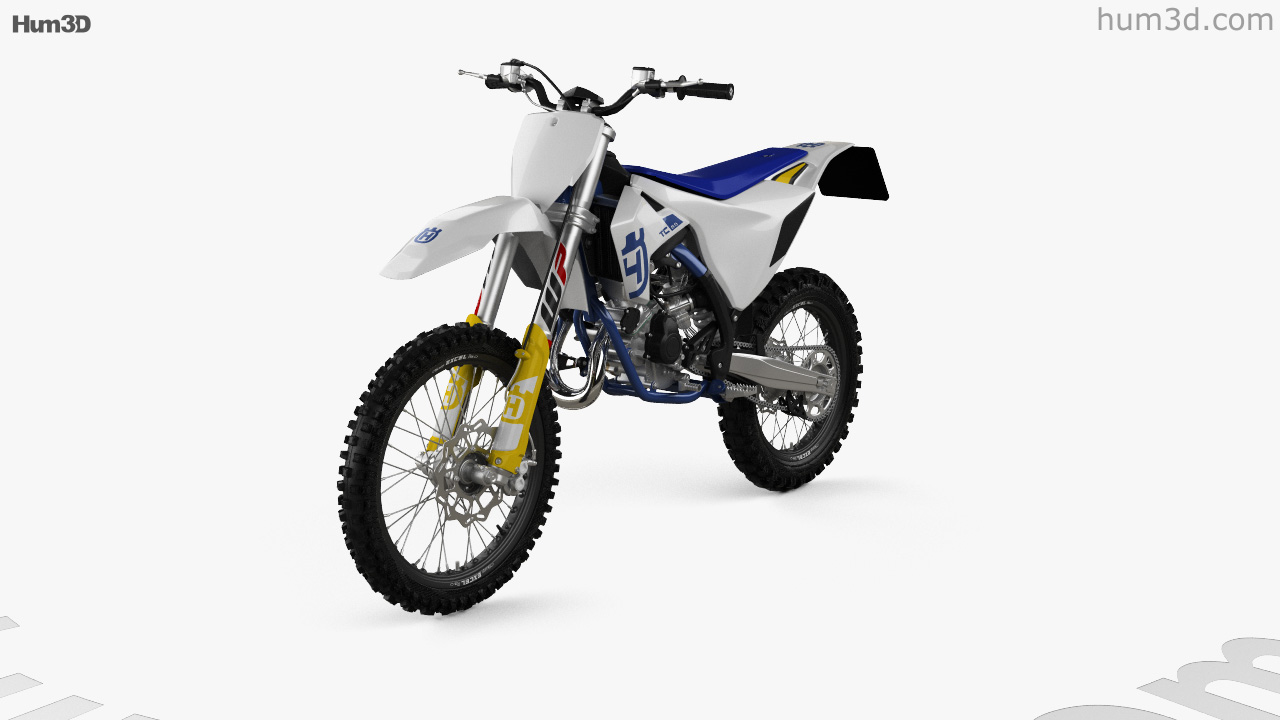 360 view of Husqvarna TC 85 2020 3D model - 3DModels store