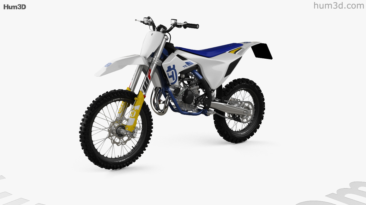 360 view of Husqvarna TC 85 2020 3D model - 3DModels store