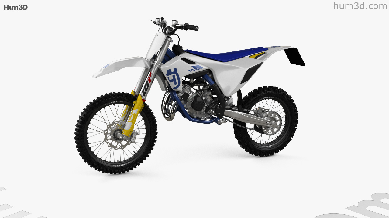 360 view of Husqvarna TC 85 2020 3D model - 3DModels store