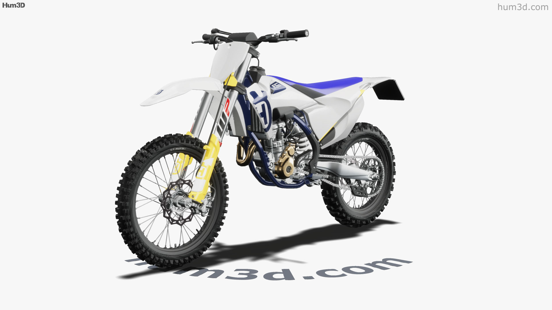 360 view of Husqvarna FC 250 2020 3D model - 3DModels store