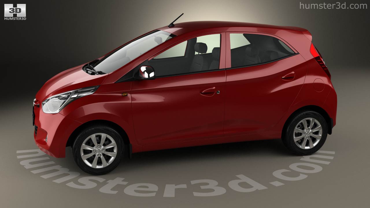 360 view of Hyundai Eon 2018 3D model - 3DModels store