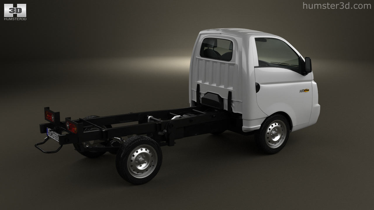 360 view of Hyundai HR (Porter) Chassis Truck 2014 3D model - 3DModels ...
