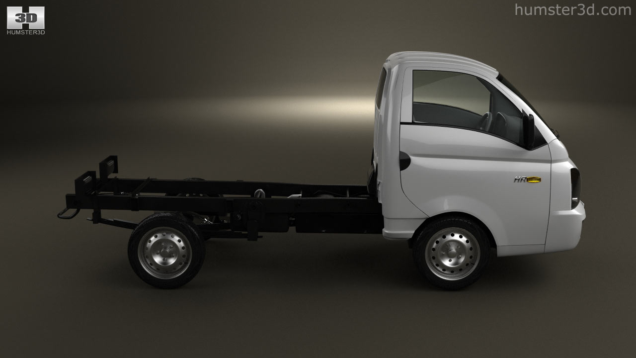 360 view of Hyundai HR (Porter) Chassis Truck 2014 3D model - 3DModels ...