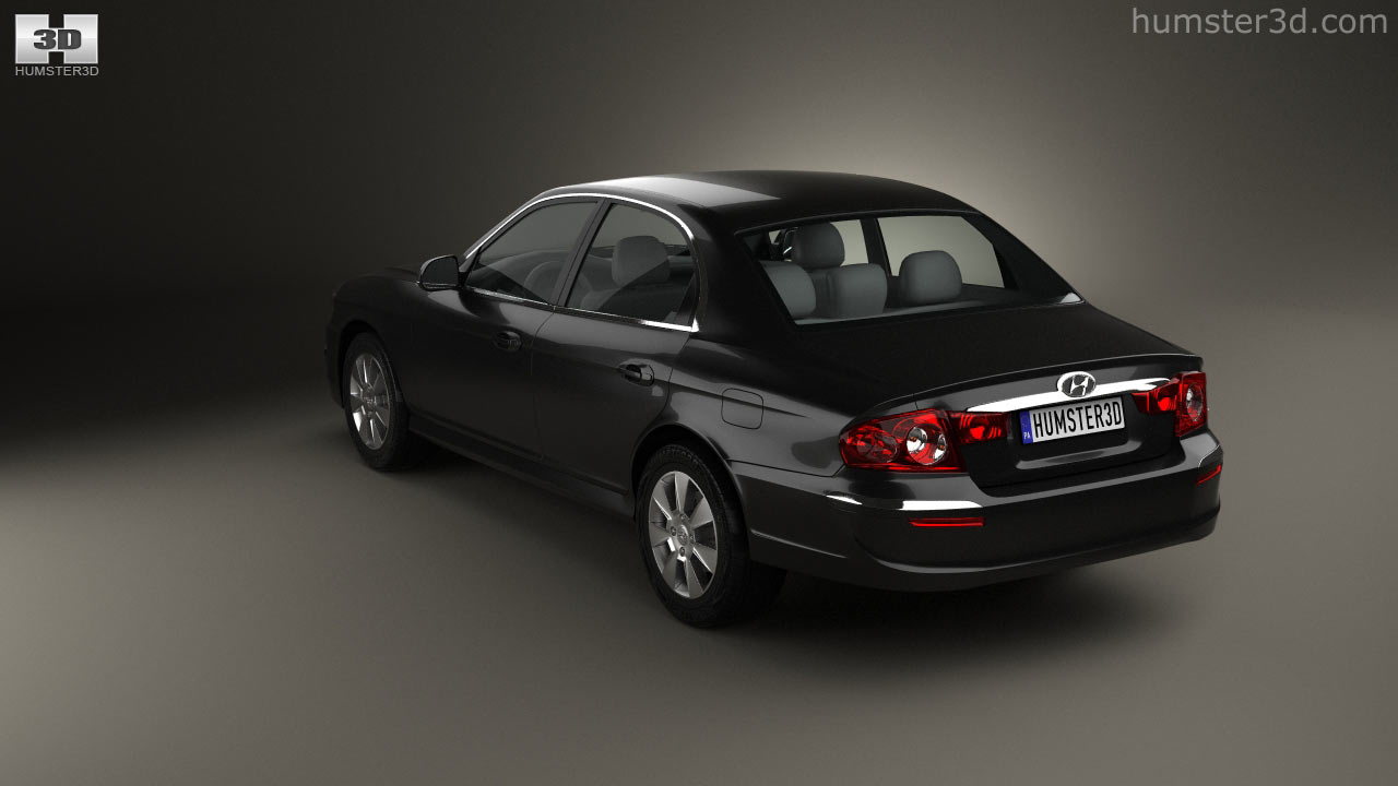 360 view of Hyundai Sonata Moinca (CN) 2014 3D model - 3DModels store
