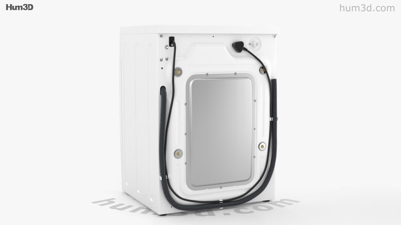 360 view of IFB Executive Plus VX ID Washing Machine 3D model ...