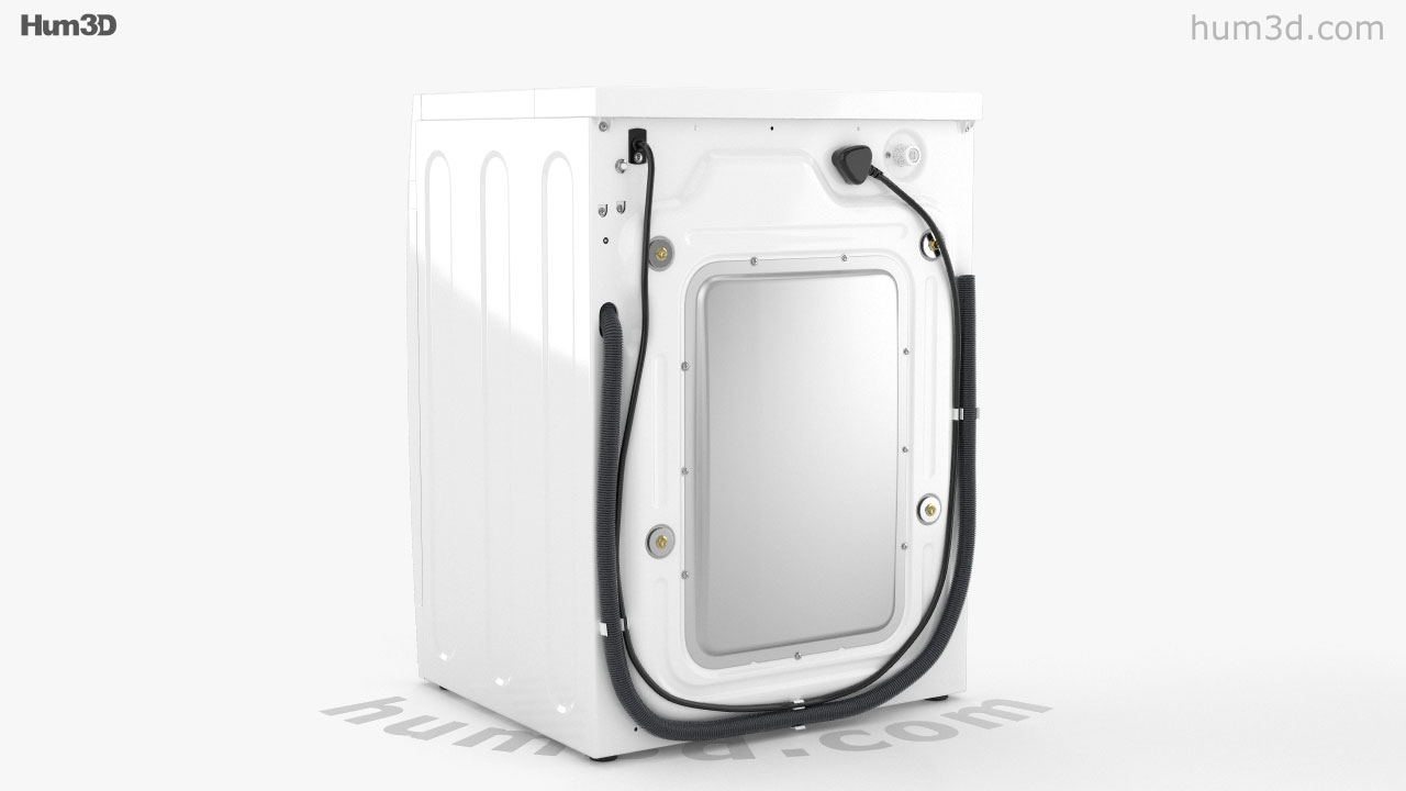 360 view of IFB Executive Plus VX ID Washing Machine 3D model ...