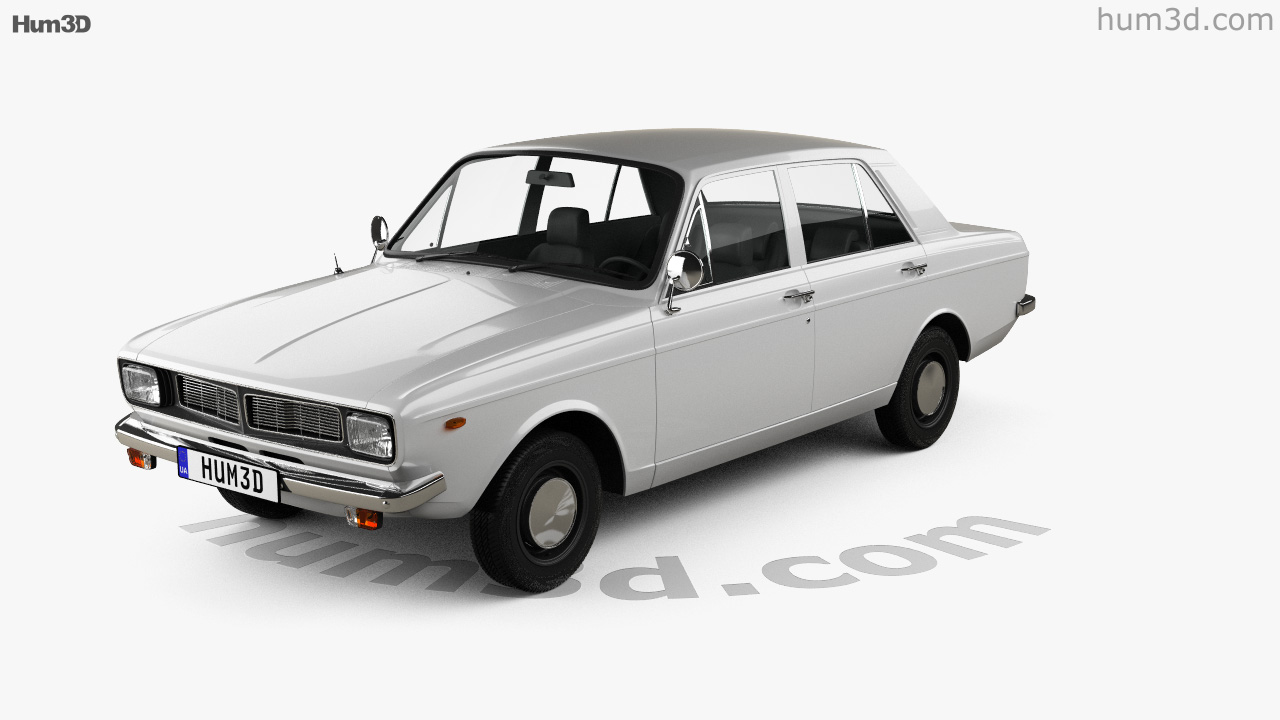 360 view of Iran Khodro Paykan 1967 3D model - 3DModels store