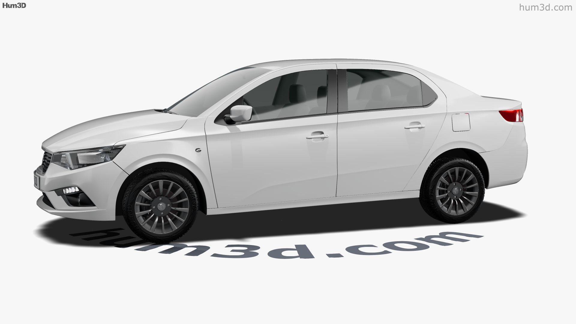 360 view of Iran Khodro K132 2024 3D model - 3DModels store