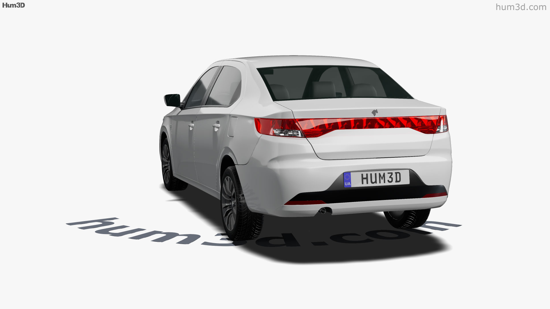 360 view of Iran Khodro K132 2024 3D model - 3DModels store
