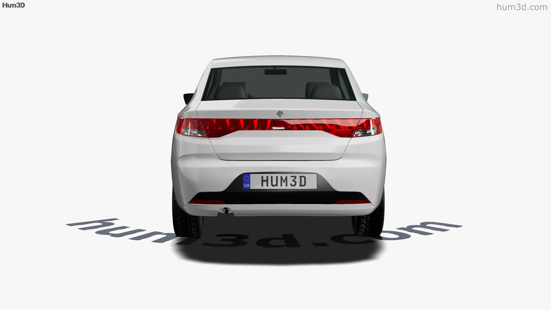 360 view of Iran Khodro K132 2024 3D model - 3DModels store