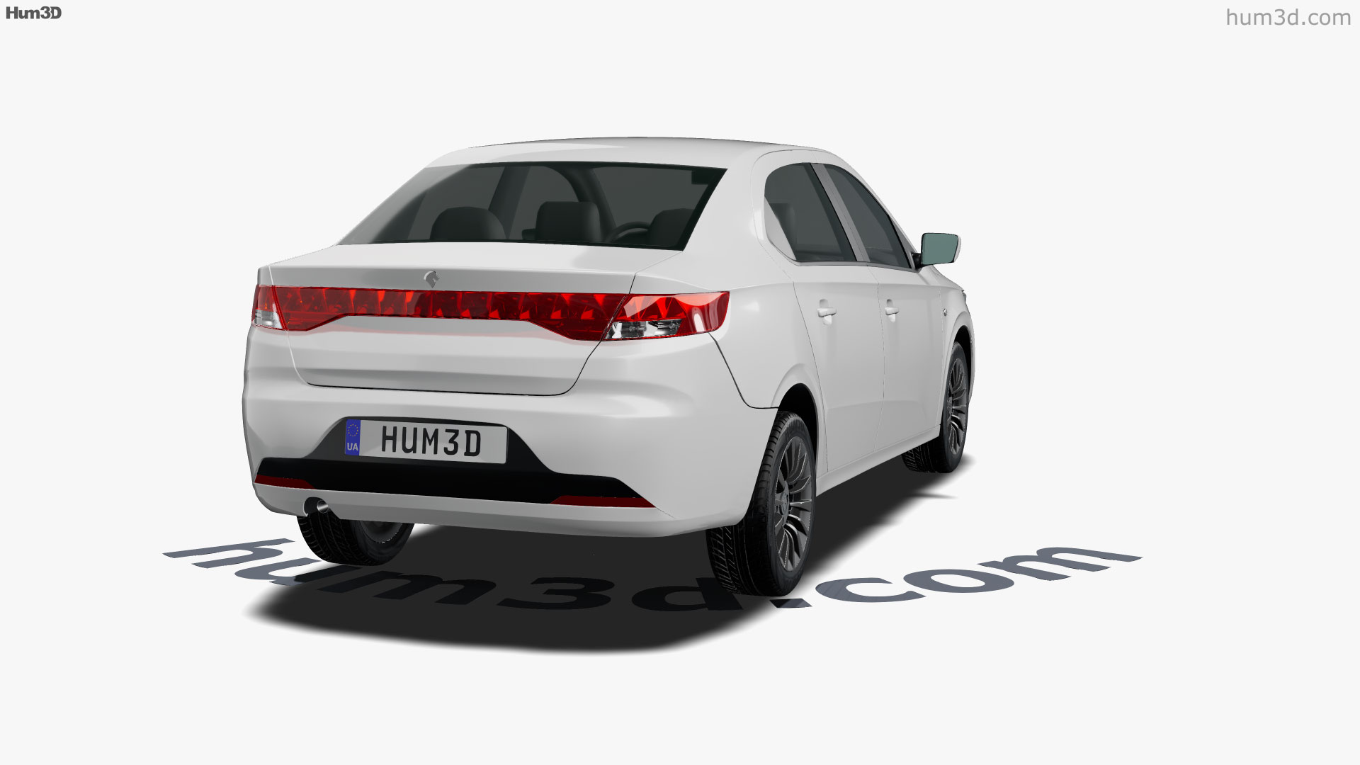 360 view of Iran Khodro K132 2024 3D model - 3DModels store