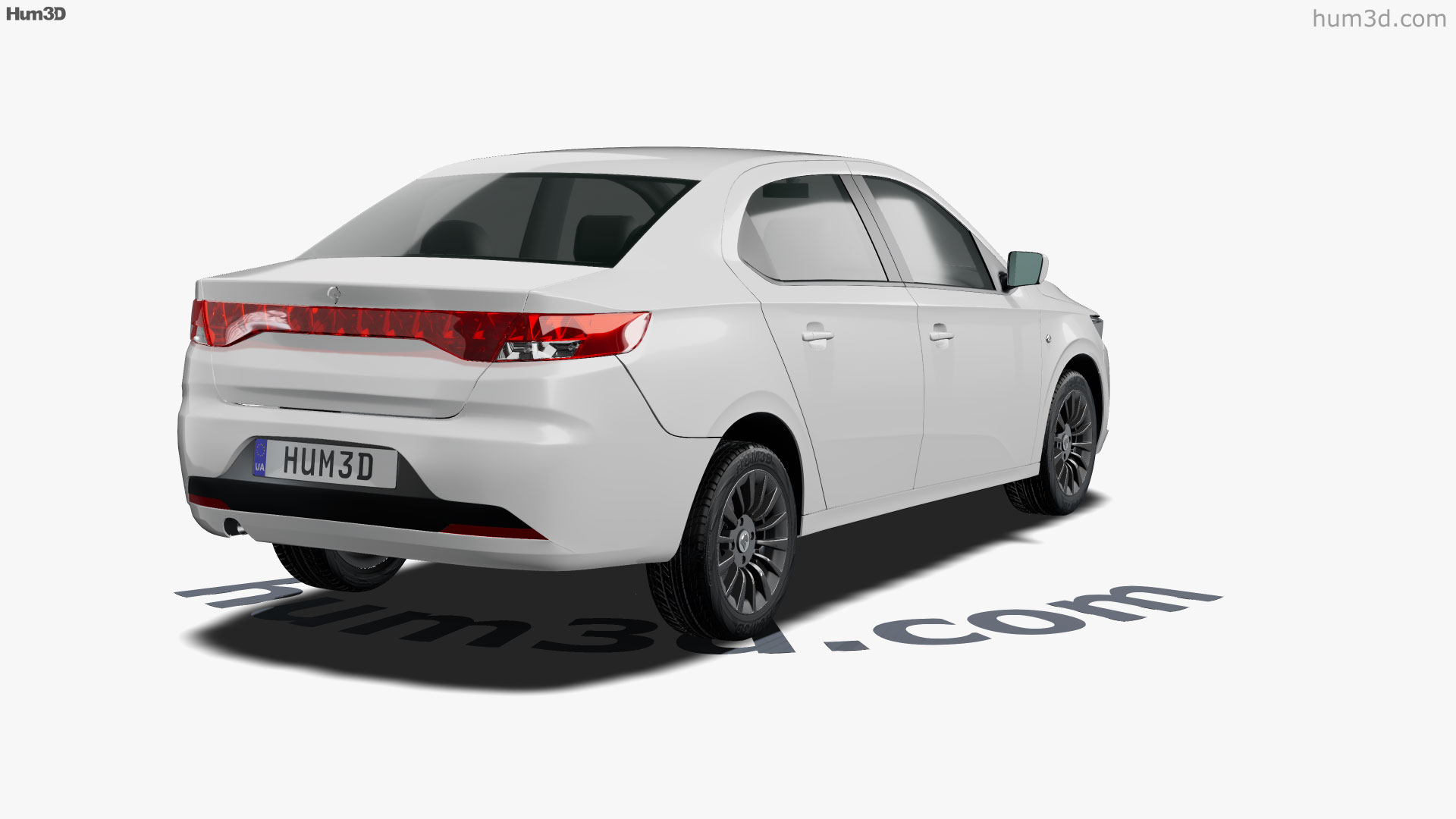 360 view of Iran Khodro K132 2024 3D model - 3DModels store