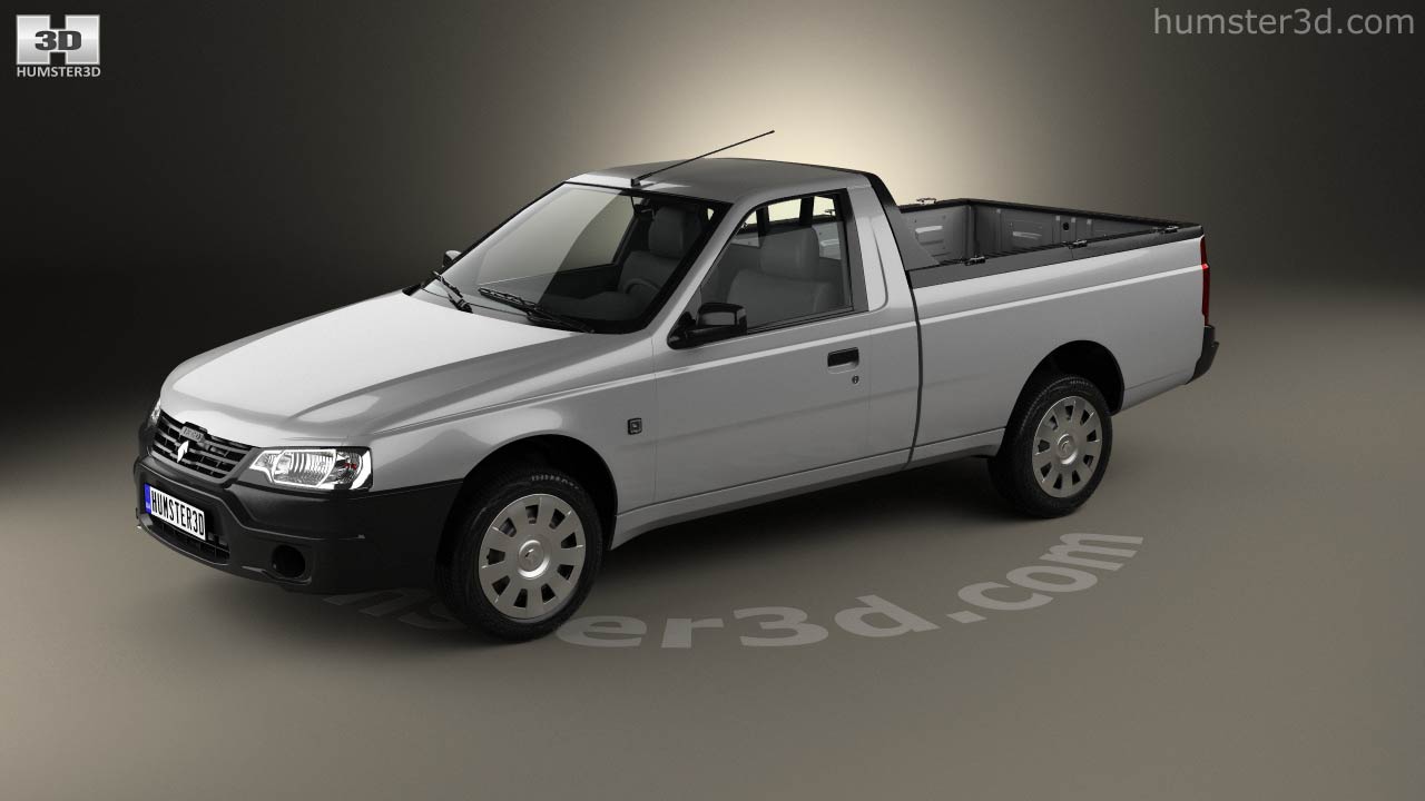 360 view of Iran Khodro Arisun 2019 3D model - 3DModels store