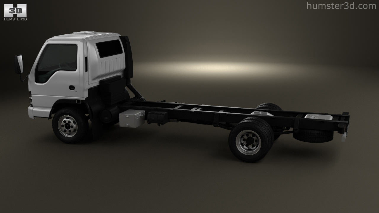 360 view of Isuzu NPR Chassis 2014 3D model - 3DModels store