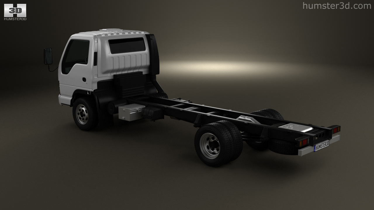 360 view of Isuzu NPR Chassis 2014 3D model - 3DModels store