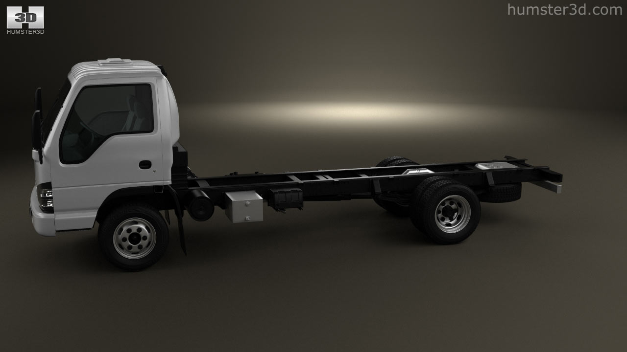 360 view of Isuzu NPR Chassis 2014 3D model - 3DModels store