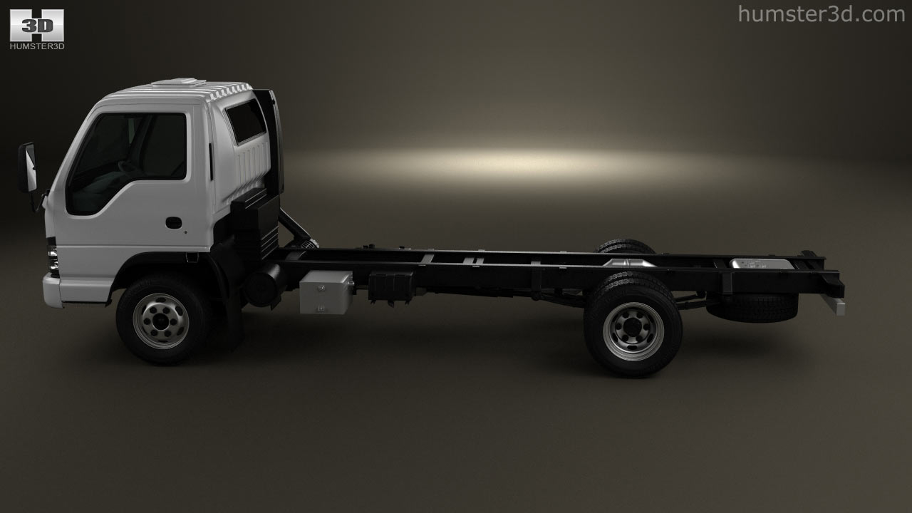 360 view of Isuzu NPR Chassis 2014 3D model - 3DModels store