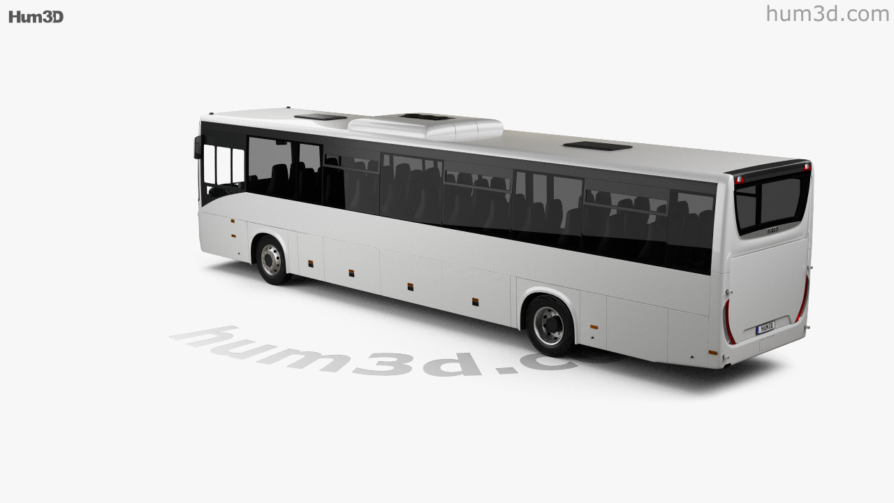 360 view of Iveco Crossway Pro bus 2013 3D model - 3DModels store
