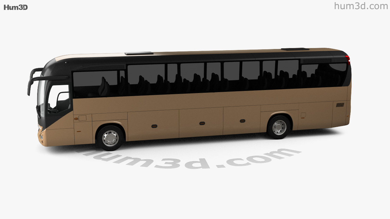 360 view of Iveco Magelys Pro bus 2013 3D model - 3DModels store