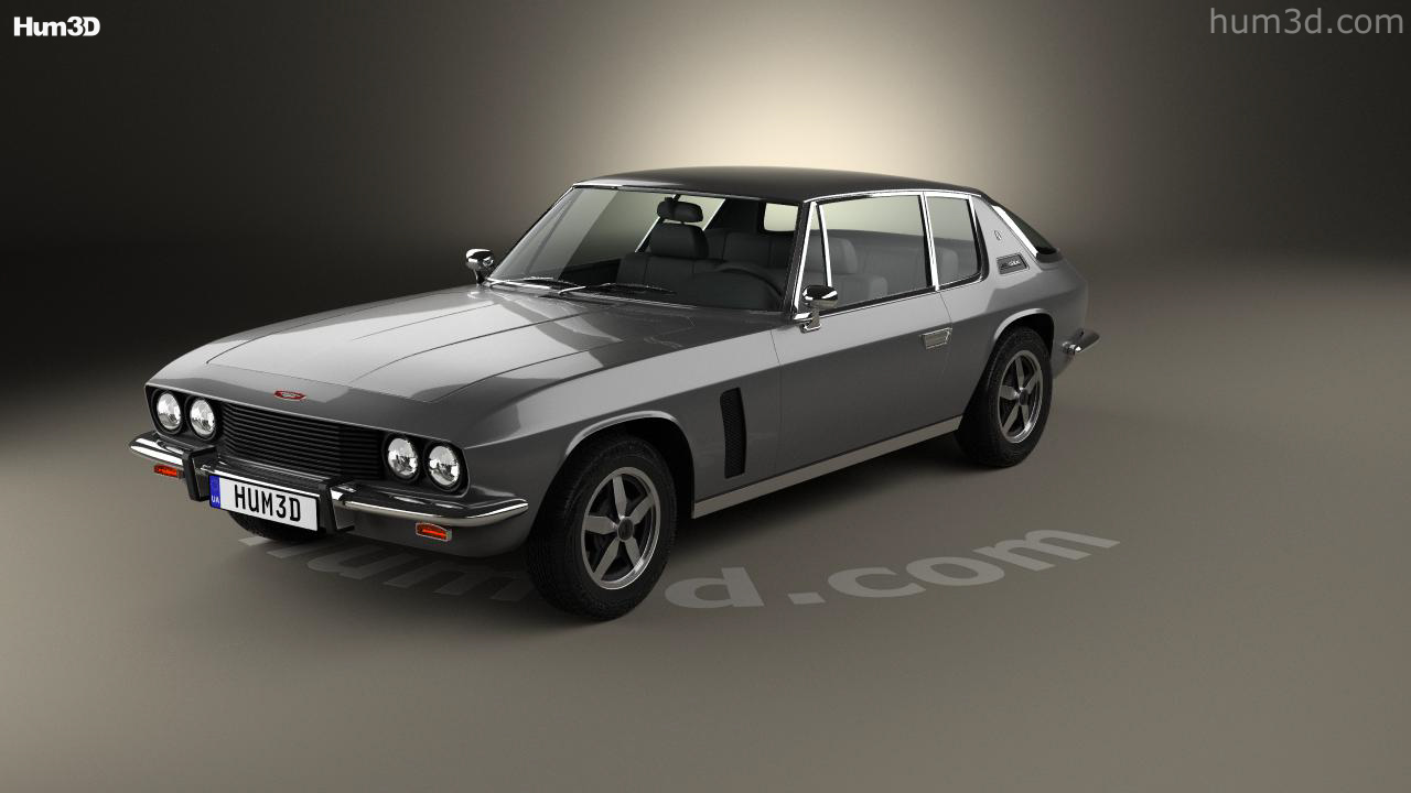 360 view of Jensen Interceptor 1969 3D model - 3DModels store