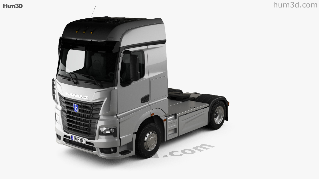360 view of KamAZ 54901 Tractor Truck 2021 3D model - 3DModels store