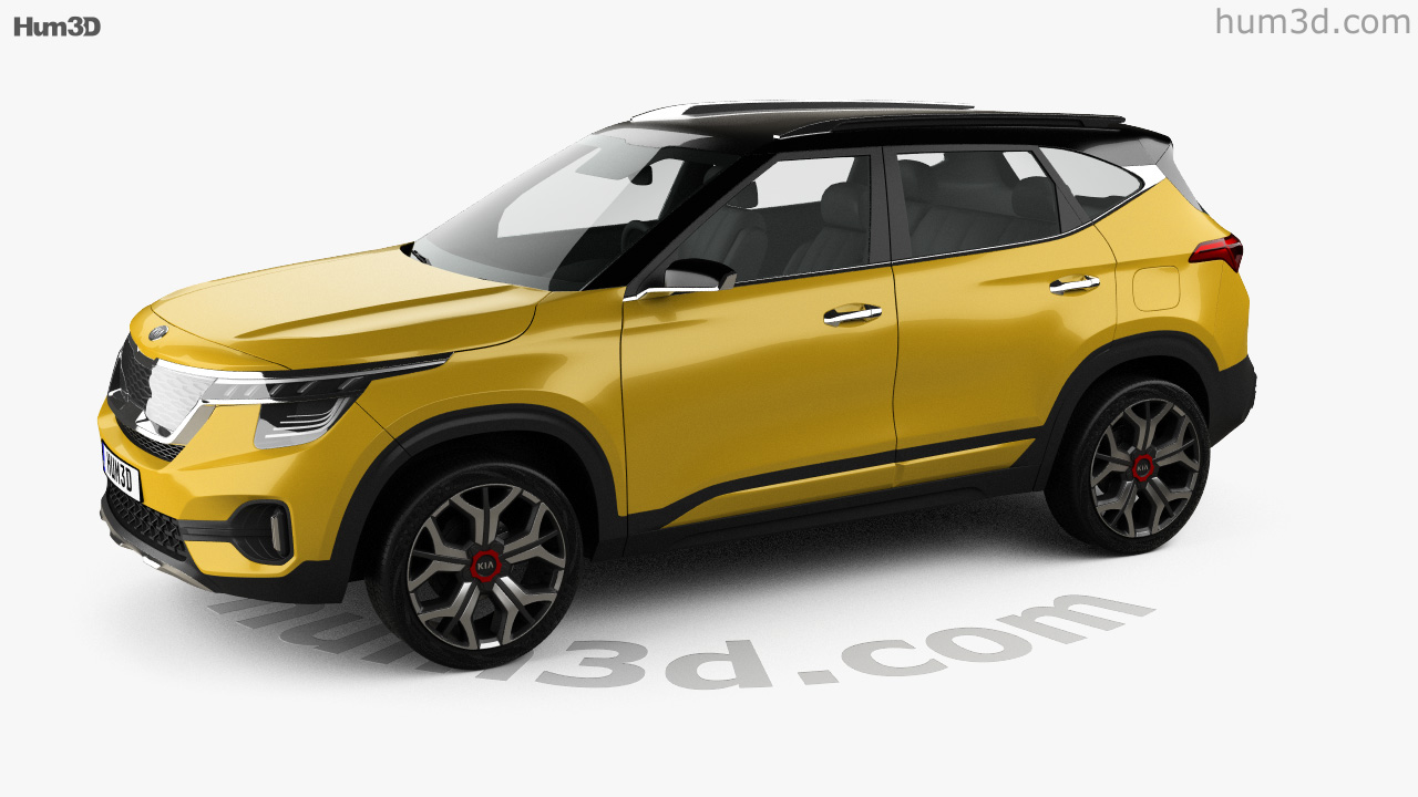360 view of Kia SP Signature 2020 3D model - 3DModels store