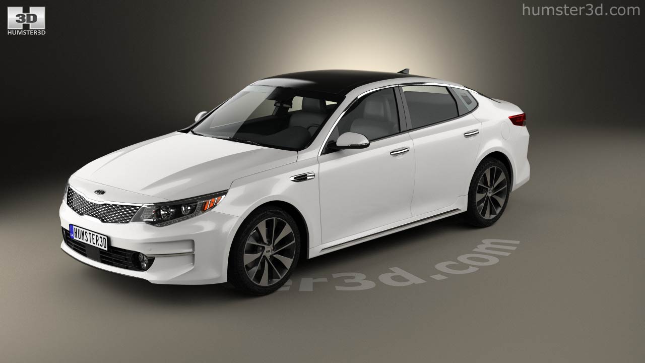 360 view of Kia K5 MX 2019 3D model - 3DModels store