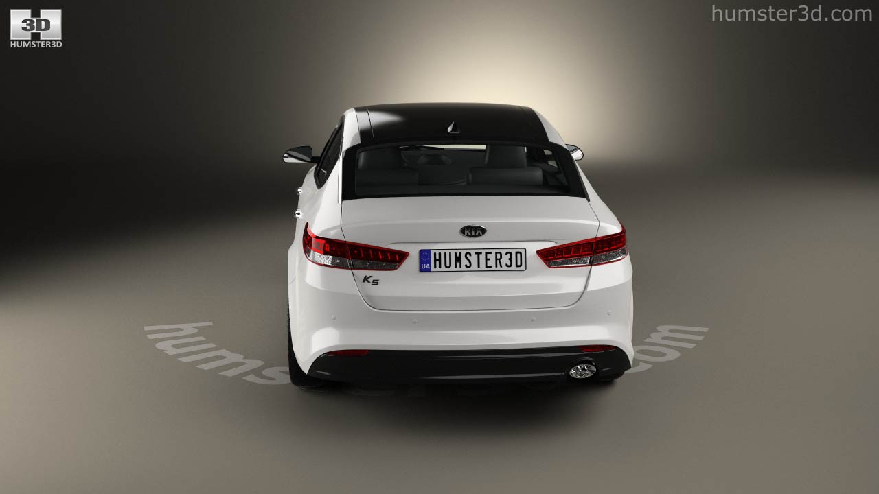 360 view of Kia K5 MX 2019 3D model - 3DModels store
