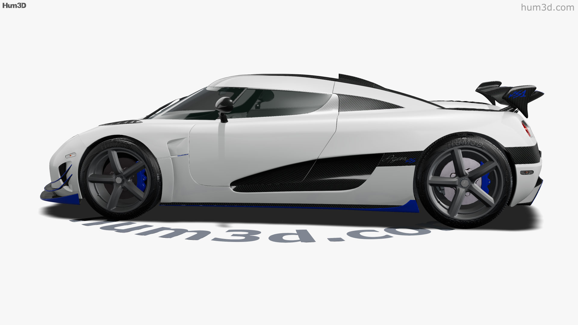 360 view of Koenigsegg Agera RS1 US-spec 2020 3D model - 3DModels store