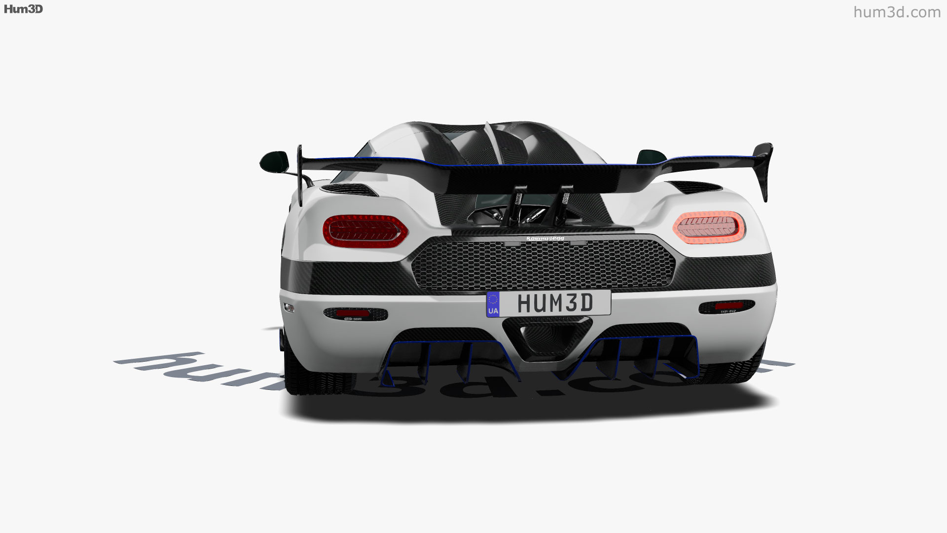 360 view of Koenigsegg Agera RS1 US-spec 2020 3D model - 3DModels store