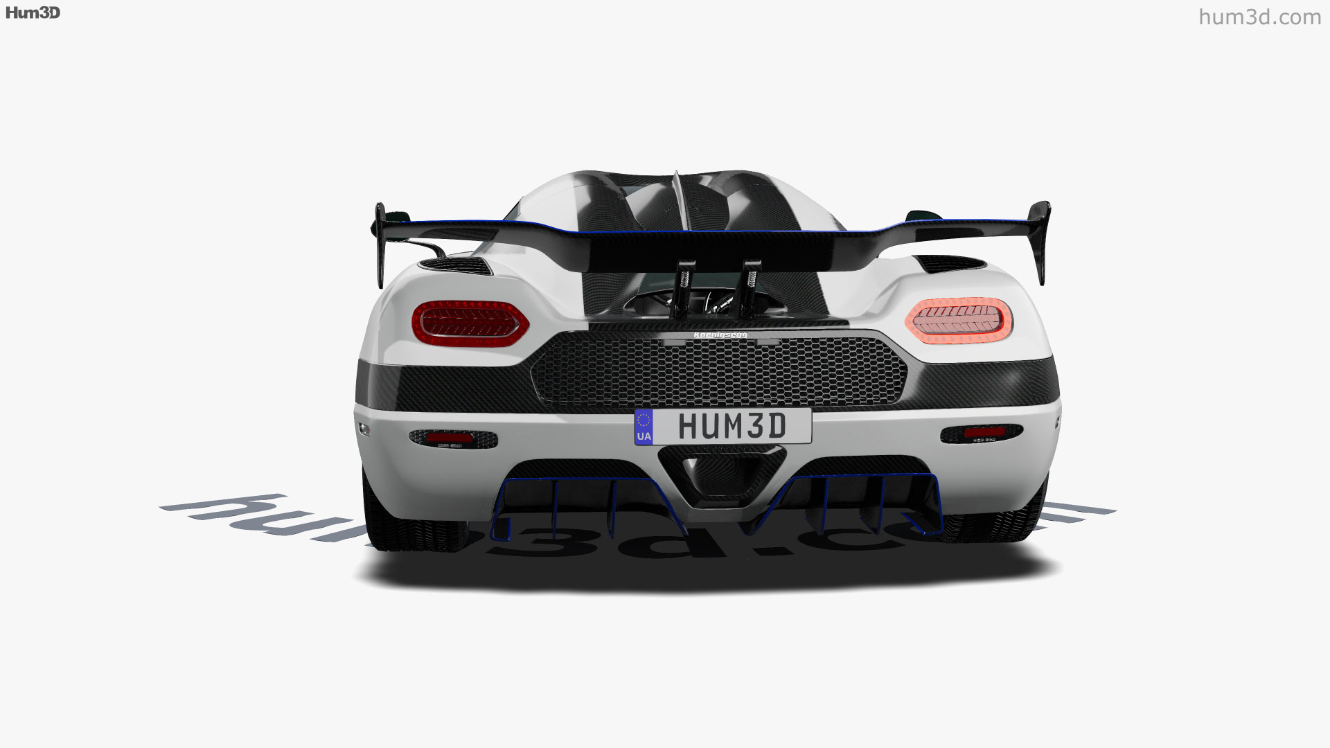 360 view of Koenigsegg Agera RS1 US-spec 2020 3D model - 3DModels store