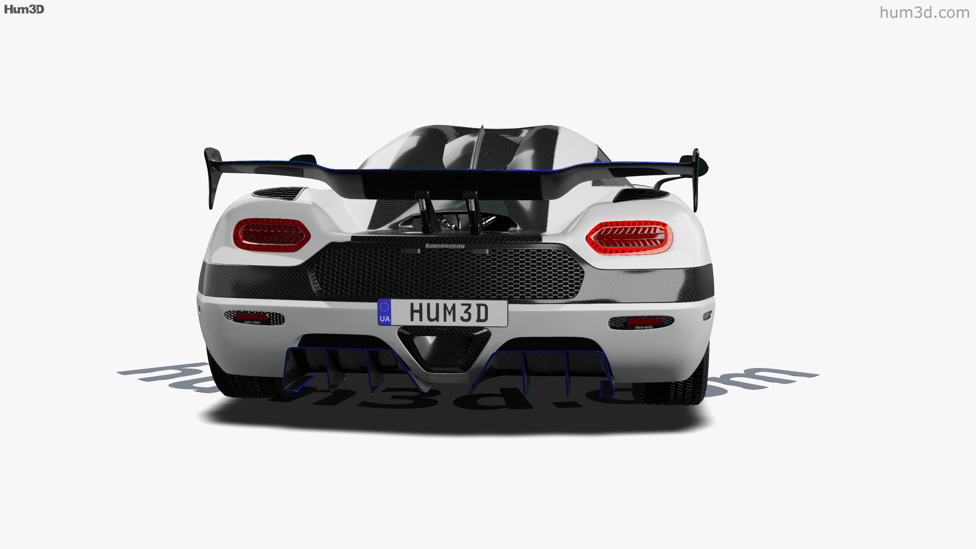 360 view of Koenigsegg Agera RS1 US-spec 2020 3D model - 3DModels store