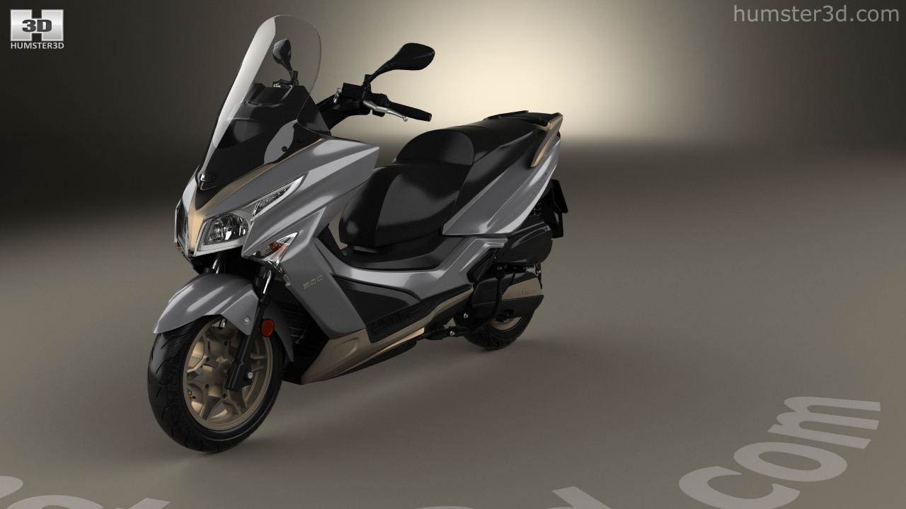 360 view of Kymco Grand Dink 300 2016 3D model - 3DModels store