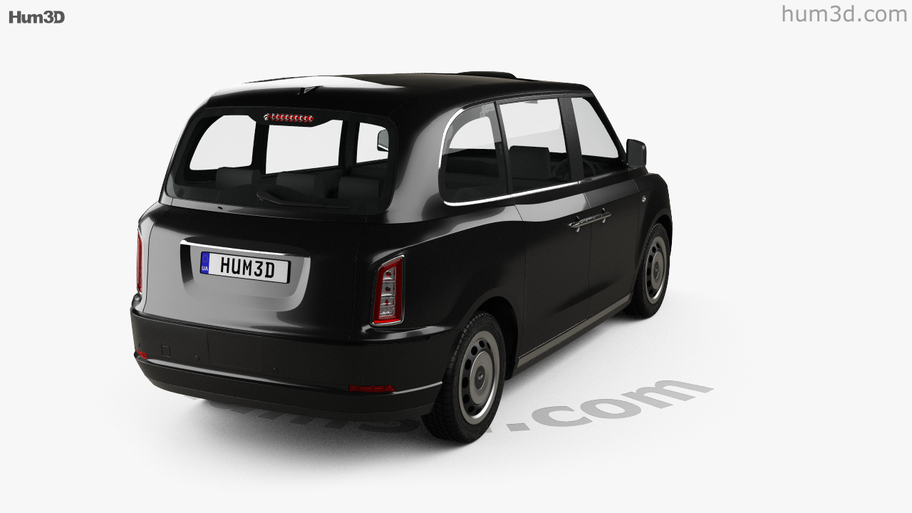 360 view of LEVC TX Taxi 2022 3D model - 3DModels store