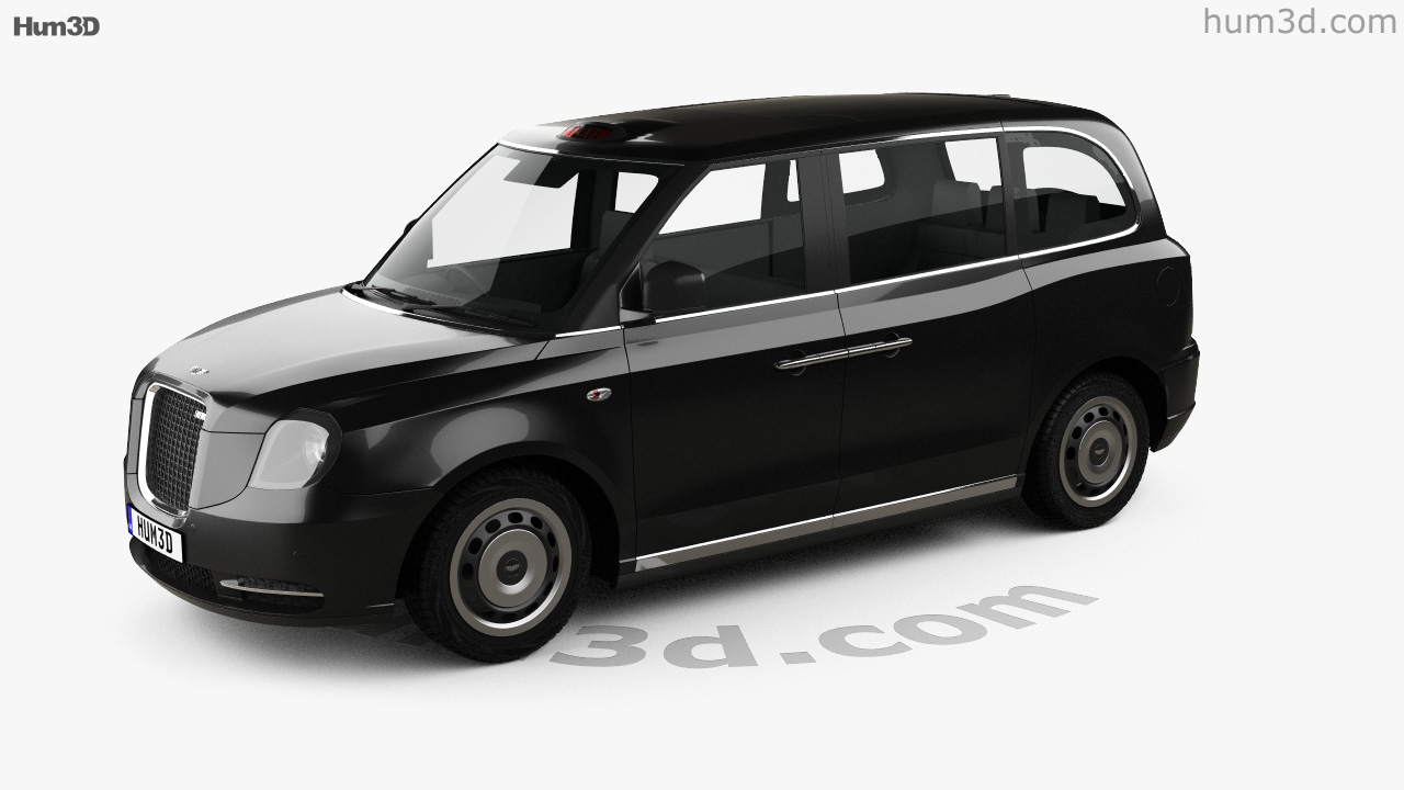 360 view of LEVC TX Taxi 2022 3D model - 3DModels store