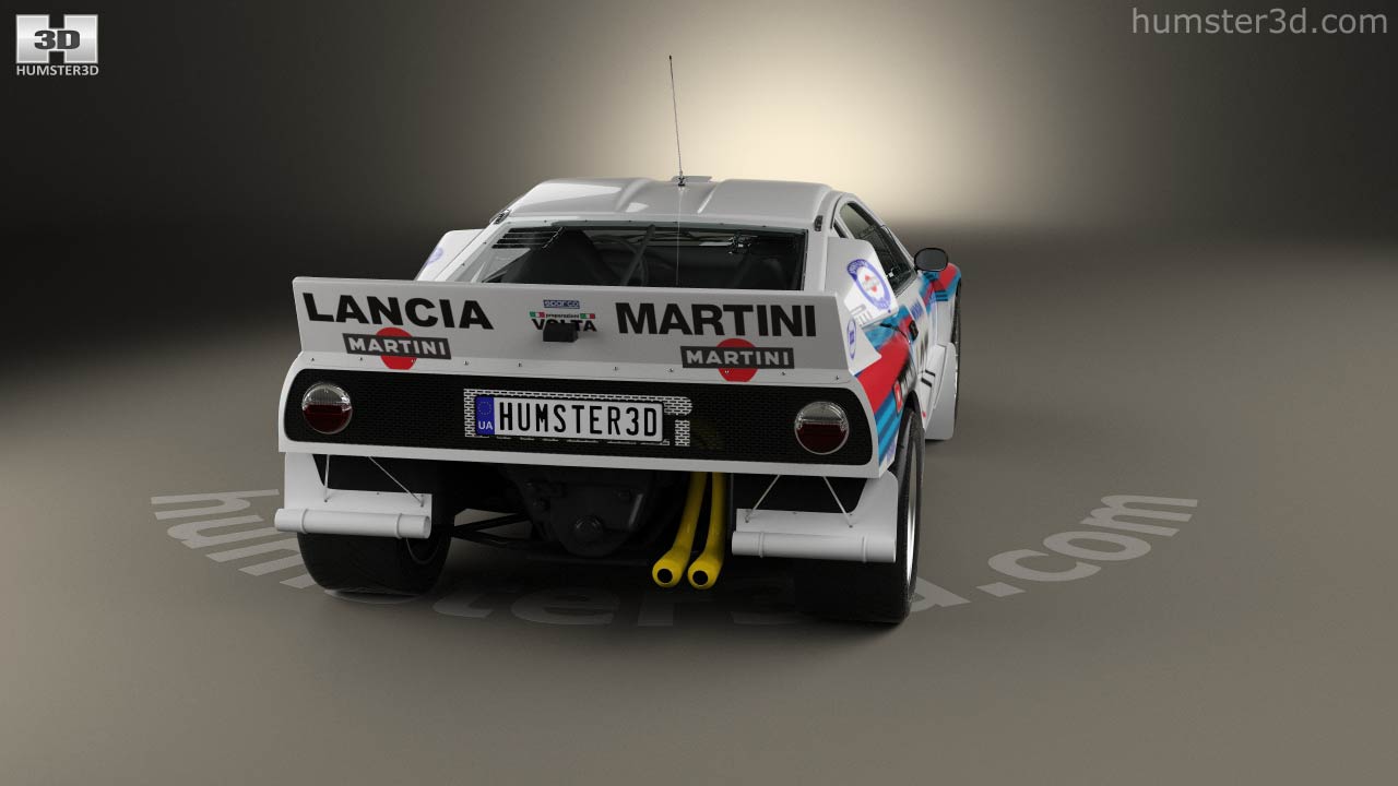 360 view of Lancia Rally 037 WRC Group B 1983 3D model - 3DModels store