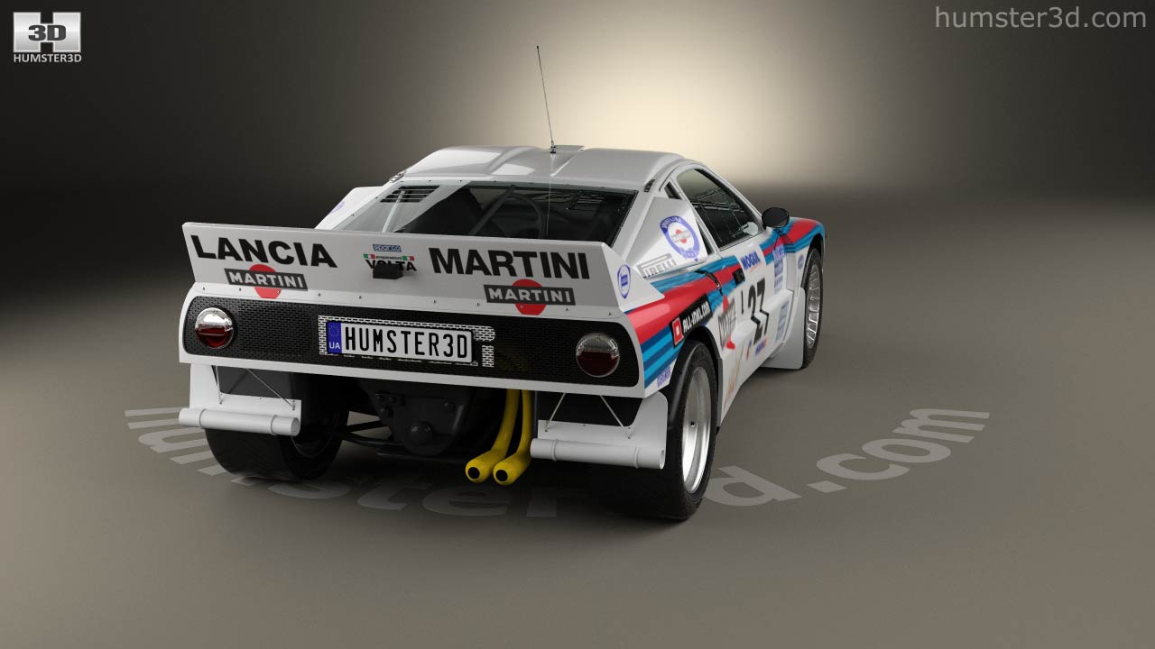 360 view of Lancia Rally 037 WRC Group B 1983 3D model - 3DModels store