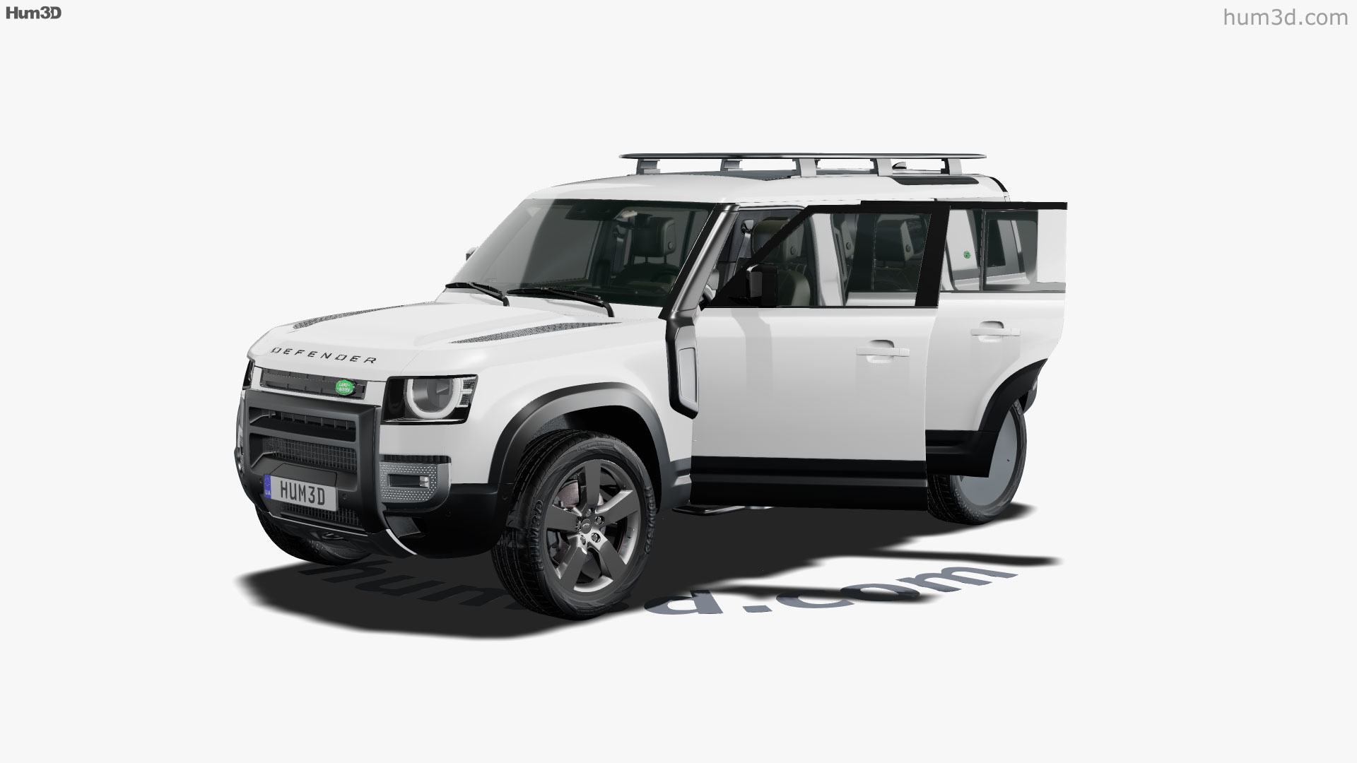 360 view of Land Rover Defender 110 Explorer Pack with HQ interior 2023 ...