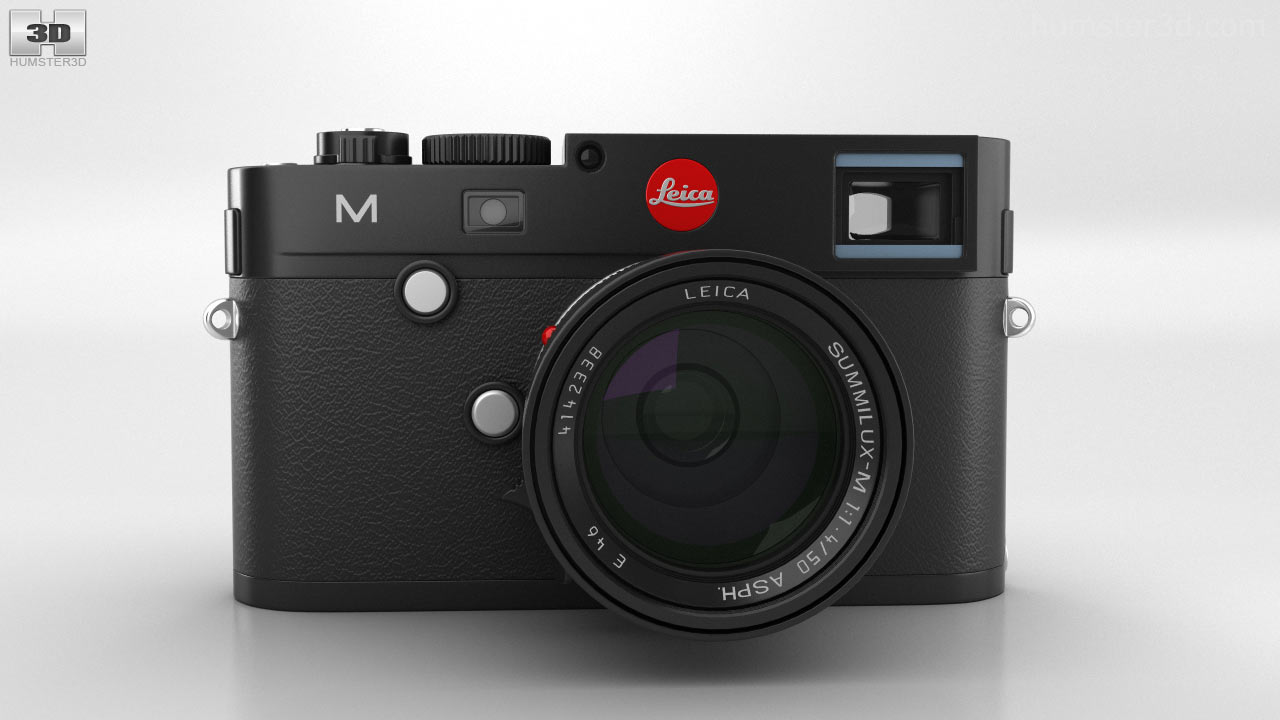 360 view of Leica M (Type 240) Black 3D model - 3DModels store