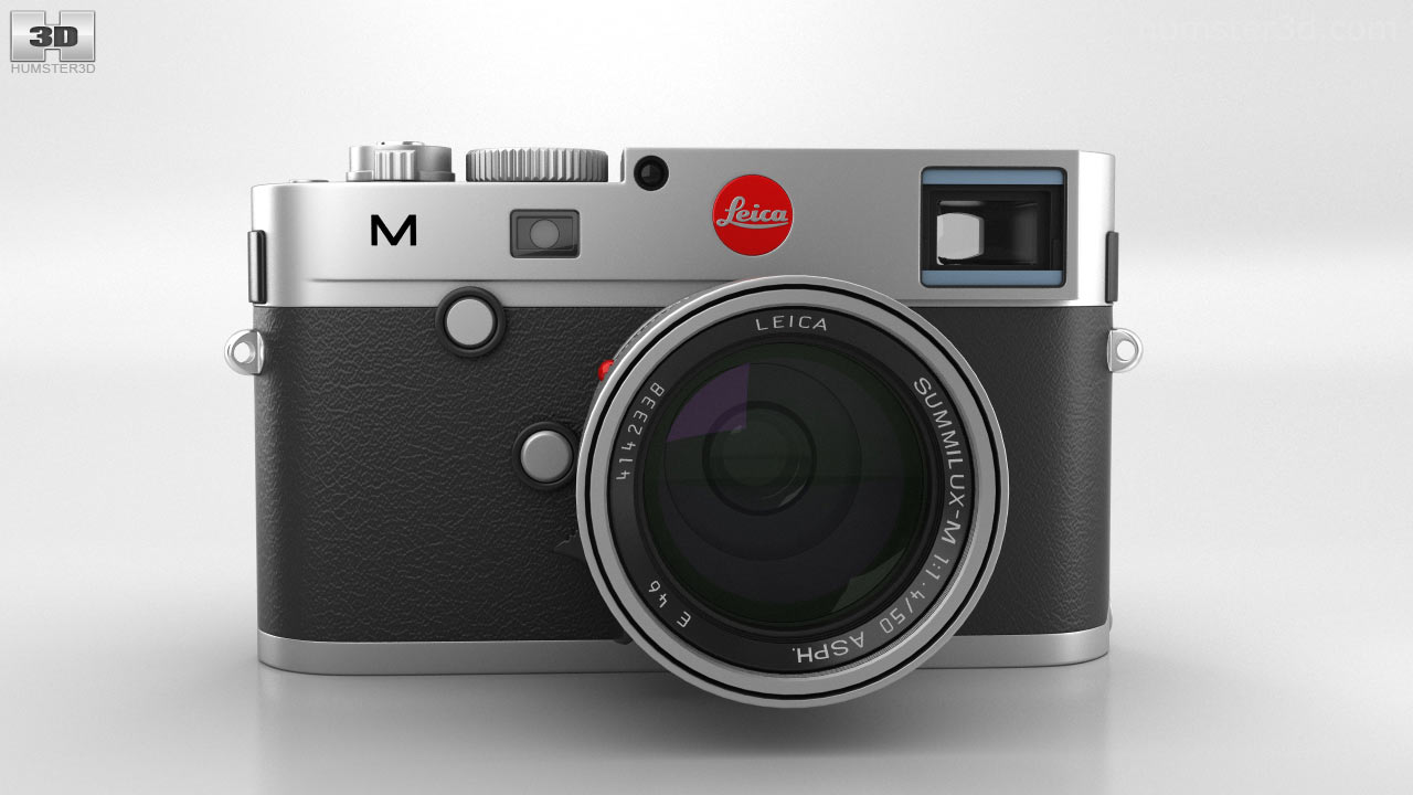 360 view of Leica M (Type 240) Silver 3D model - 3DModels store