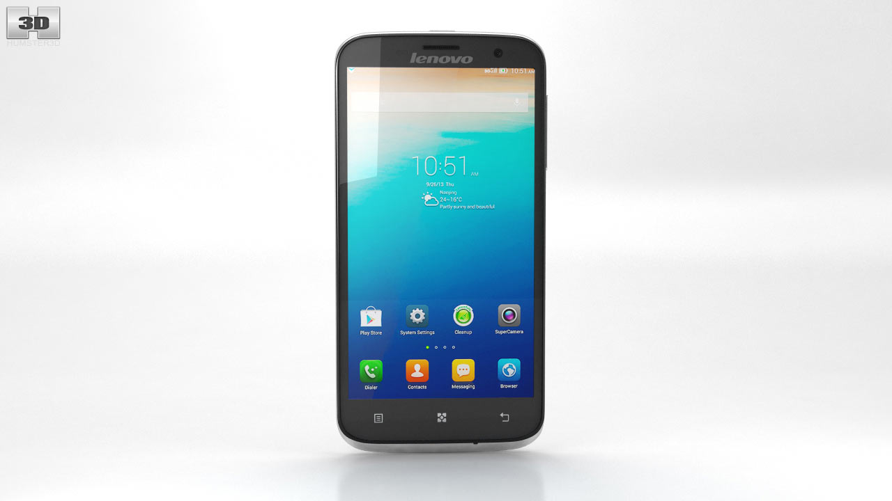 360 view of Lenovo A859 3D model - 3DModels store