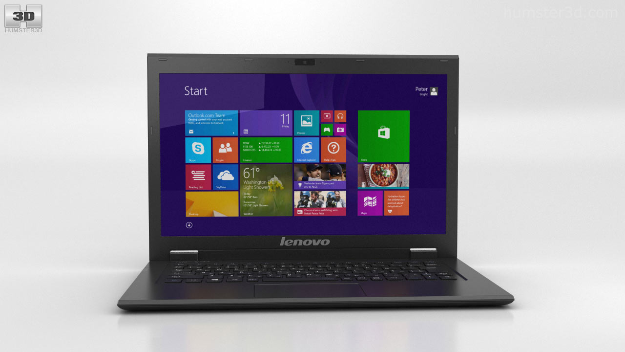 360 view of Lenovo LaVie Z HZ550 3D model - 3DModels store
