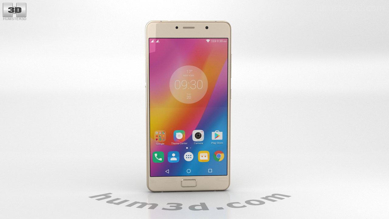 360 view of Lenovo P2 Gold 3D model - 3DModels store