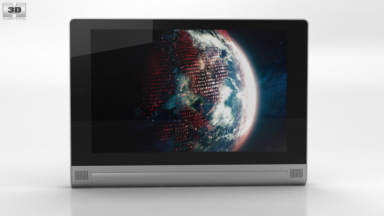 360 view of Lenovo Yoga Tablet 2 8-inch Platinum 3D model - 3DModels store